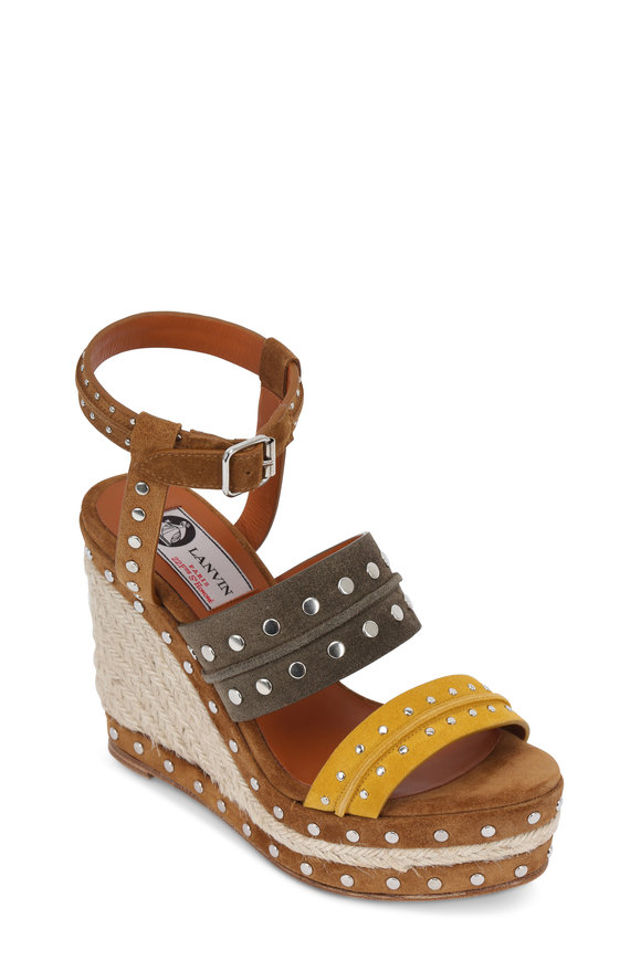 Women's Designer Wedges & Espadrilles from Cucinelli, Valentino, Manolo ...